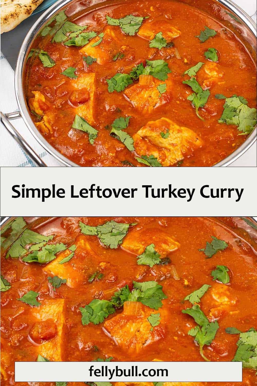 Simple Leftover Turkey Curry - Felly Bull